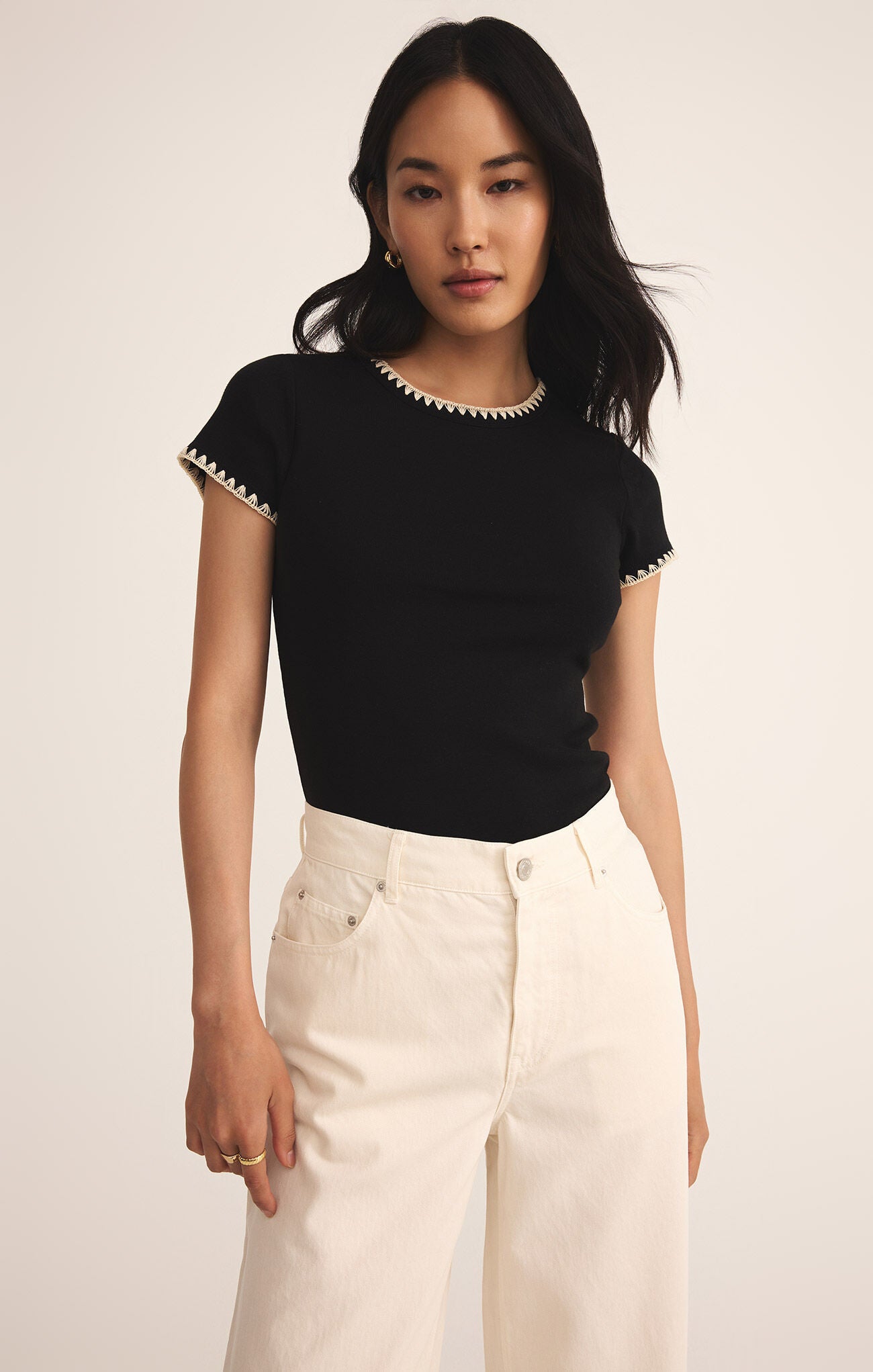 Cassis Rib Tee – Shop Solis